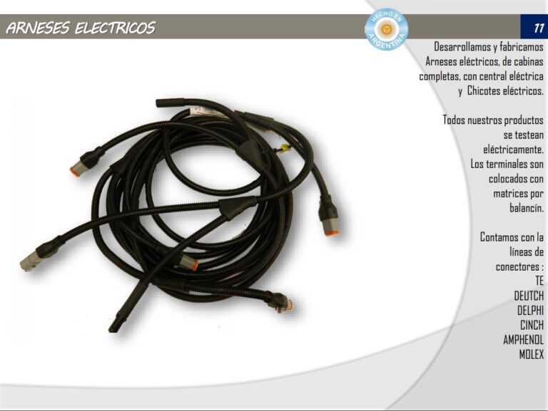 Arneses eléctricos – Gentec Mecatronica
